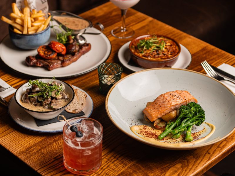 Food Menus - Peaky Blinders Manchester